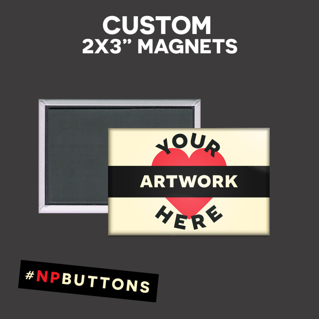 2×3″ Magnets | NPButtons
